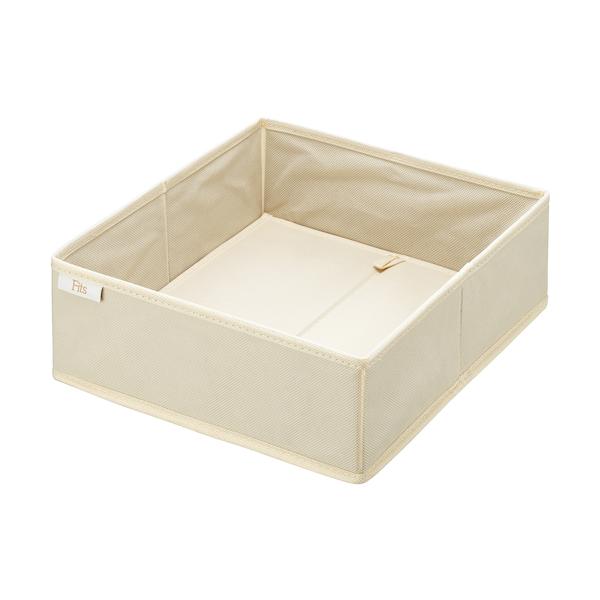 【発売日：2025年05月28日】特長●衣類引き出し内を整理整頓する為の布製ボックスです。●フィッツケースシリーズを仕切るのに便利です。用途●収納用品として。仕様●容量(L)：9.5●色：グレー●外形寸法(mm)間口：300●外形寸法(mm...