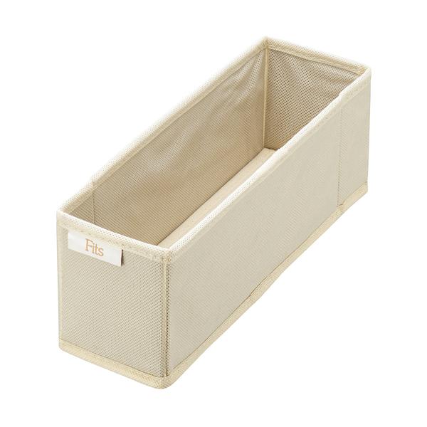 【発売日：2025年05月28日】特長●衣類引き出し内を整理整頓する為の布製ボックスです。●フィッツケースシリーズを仕切るのに便利です。用途●収納用品として。仕様●容量(L)：2.7●色：グレー●外形寸法(mm)間口：90●外形寸法(mm)...