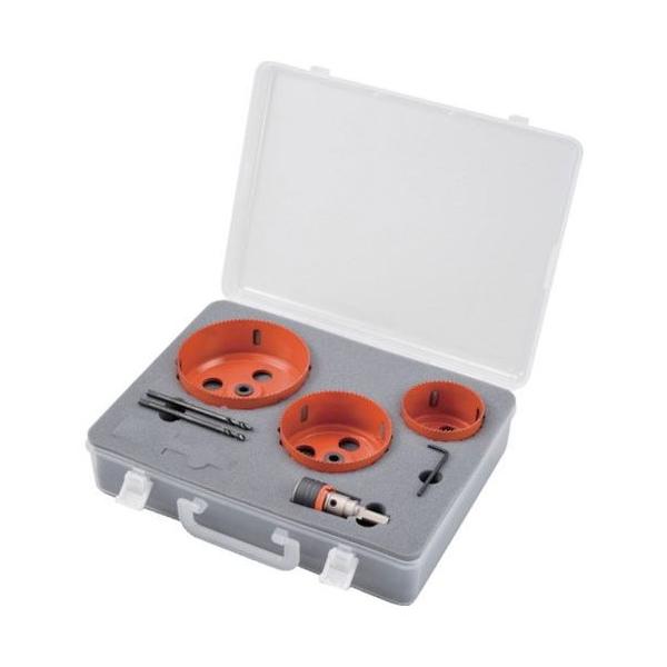 【発売日：2023年09月13日】【商品スペック】特長●携帯、収納に便利なクリアケースセットです。●シャンク1本とセンタードリル2本が付属されます。用途●被削材：塩ビ管・VUパイプ仕様●シャンク形状：ＳＤＳ（SD-L）●シャンク径(mm)：...