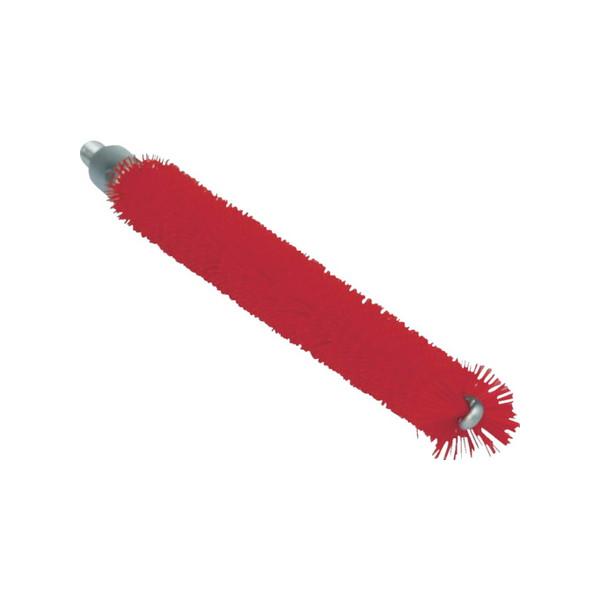 【発売日：2023年12月13日】【商品スペック】特長●ロッドとの組み合わせにより手の届かない配管や筒状の器材の奥の洗浄が可能です。用途●手の届かない配管や器材の奥の洗浄に。仕様●色：レッド●縦(mm)：160●横(mm)：12●耐熱温度(...