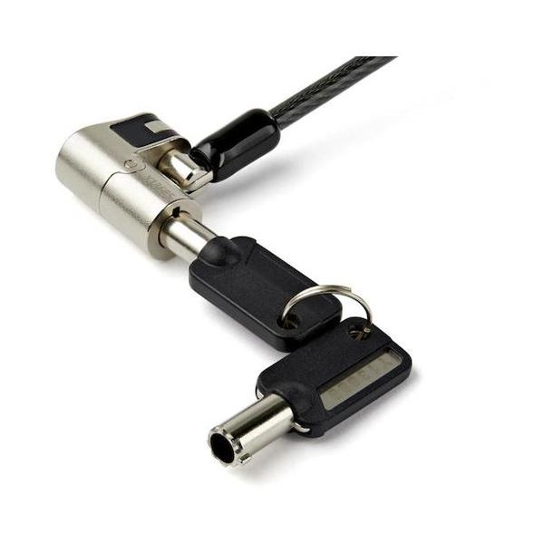 【発売日：2023年11月21日】【商品スペック】特長●簡単に切断できない4.4mm径スチールケーブルを使用しています。●標準スロット、Noble Wedgeスロット、Nano Saverスロットの3タイプに対応する交換可能ロックヘッドがつ...