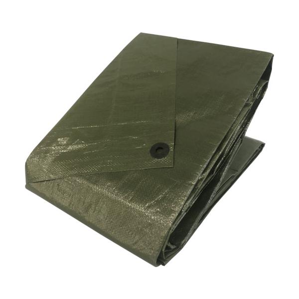 【発売日：2025年05月22日】特長●山間部や緑地地帯で使用の際に周囲の景観によいシートです。用途●緑地地帯工事の養生や資材カバー。仕様●色：ODグリーン●幅(m)：2.7●長さ(m)：2.7●厚さ(mm)：0.22●ハトメ数(個)：12...