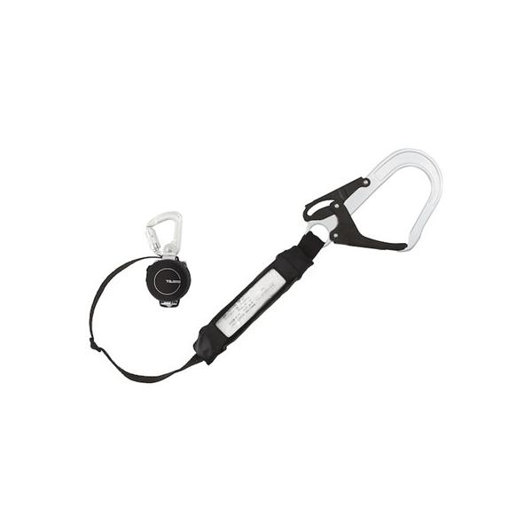 【発売日：2024年04月24日】特長●取り外しが簡単な着脱リールタイプ（ロック装置なし）です。●他ランヤード・補助ロープとの2丁掛けができます。●着脱しやすく安全性の高いスライドロックゲート方式を採用します。●軽量スチールフックです。●フ...