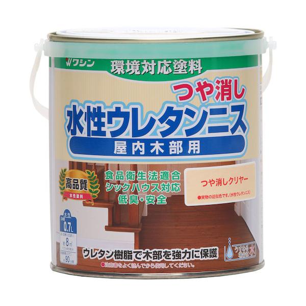 【発売日：2025年05月28日】特長●耐久性があり、低臭で安全な扱いやすい屋内用ニスです。用途●屋内木部仕上げ用仕様●色：つや消しクリヤー●容量(L)：0.7●乾燥時間：(20℃)：約90分●塗り重ね回数：2回塗り●塗布面積(［［Ｍ２］］...