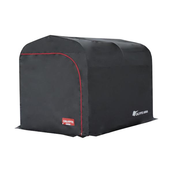 【発売日：2025年05月28日】特長●愛車を雨、ホコリからしっかり守ります。●自転車の収納はもちろん、バイクやアウトドア用品、庭の道具、除雪機等も収納可能です。前後のどちらからでも出入り可能で、ワンタッチのジップ開閉は日常の使用をとても楽...