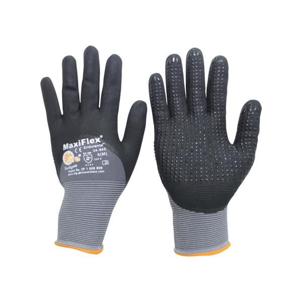 【発売日：2023年12月13日】【商品スペック】特長●滑り止めドット加工をすることにより手袋のコーティング面のクッション性が向上しています。●マイクロカップ加工により安定したグリップ力を発揮し、手の疲労を軽減して安全性を高めます。●皮膚科...