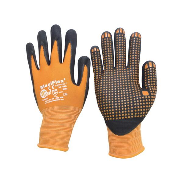 【発売日：2023年12月13日】【商品スペック】特長●滑り止めドット加工をすることにより手袋のコーティング面のクッション性が向上しています。●マイクロカップ加工により安定したグリップ力を発揮し、手の疲労を軽減して安全性を高めます。●皮膚科...