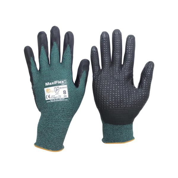 【発売日：2023年12月13日】【商品スペック】特長●滑り止めドット加工により手袋のコーティング面のクッション性が向上し、反復作業や重量物の取り扱いに適しています。●親指と人差し指間の指又を補強することで耐切創性と耐久性を向上させました。...