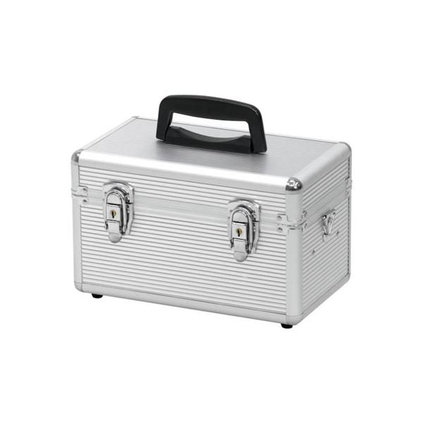 【発売日：2024年04月24日】特長●内側はEVA樹脂で全面表面加工してあり、傷がつきにくく収納物を衝撃から守ります。●アルミの高級感と軽量堅固さを兼ねそなえたツールケースです。用途●工具、文具、様々な収納用品に。仕様●色：シルバー●外形...