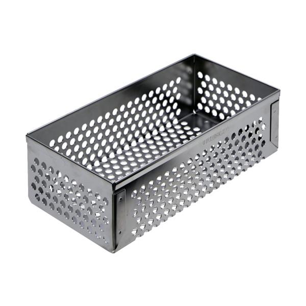 【発売日：2025年05月21日】特長●軽量でコンパクトなステンレス製パンチングバットです。●網籠と比べて耐久性があります。●ステンレス板をパンチング加工しているので、針金が飛び出すことなく、安心してご使用いただけます。●ステンレス製のため...