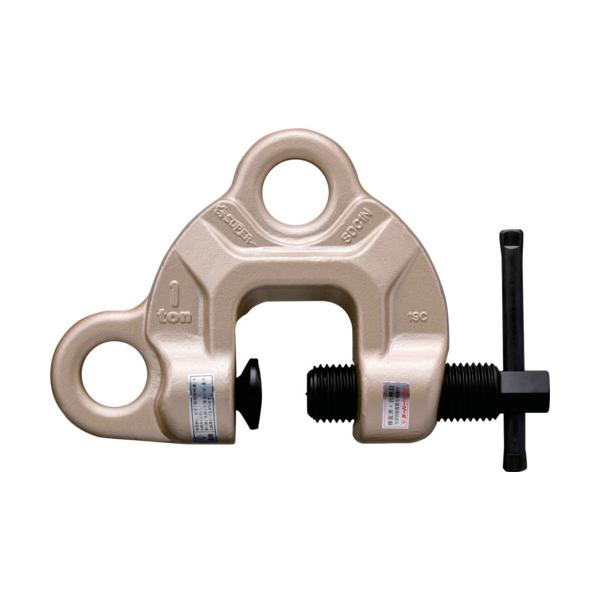 【発売日：2025年05月21日】特長●吊り上げ穴が2つあり、吊り上げ、吊り下げ、横引き、反転などあらゆる作業ができる万能型です。●スクリューカムと円弧状カム（特殊スプリング式）の締め付け機構で無負荷状態でもクランプは確実なグリップを保持し...