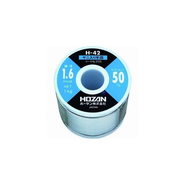【発売日：2023年05月23日】【商品スペック】■特長・従来よりある錫鉛系はんだです。■用途・はんだ付け作業。■仕様・線径(mm)：1.6・フラックス特性：ROM1・成分(%)：Sn50/Pb50■仕様２・融点：183〜215℃・長さ(参...