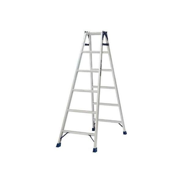 【発売日：2018年02月07日】【商品詳細】●中折れ式開き止め金具で脚立の開閉に手間をとりません。●独自の振動音防止機構を採用しています。●収納時の横ズレを防止する滑り止めキャップを採用しています。●最大使用質量(kg):100●天板高さ...