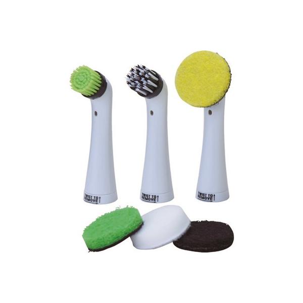 【発売日：2024年04月24日】特長●スーパーソニックスクラバー電動お掃除ブラシ＆パッドセットの交換用ブラシセットです。仕様●色：白・黒・緑・黄●縦(mm)：210●横(mm)：150●厚さ(mm)：40仕様２●スーパーソニックスクラバー...