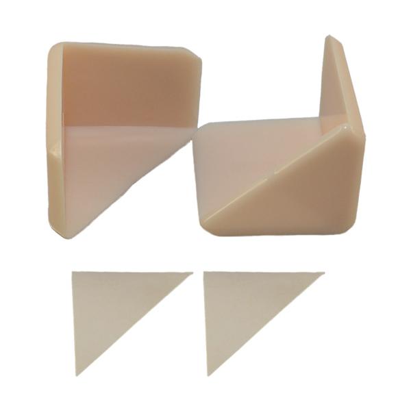 【発売日：2025年05月28日】特長●取付が簡単です。用途●家具、机などの角部分保護に。●ケガ防止に。仕様●色：白●幅(mm)：40●長さ(mm)：40●厚さ(mm)：4●縦(mm)：40●横(mm)：40●高さ(mm)：4●タイプ：粘着...