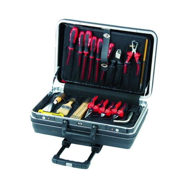 【発売日：2022年06月20日】【商品詳細】●ドイツ製のトップクオリティモデルです。●人間工学に基づく安定したハンドル付です。●3連ダイヤルロックと2つのフリップロックでケースのフタを固定します。●表面が特徴的なデザインです。●付属品のツ...