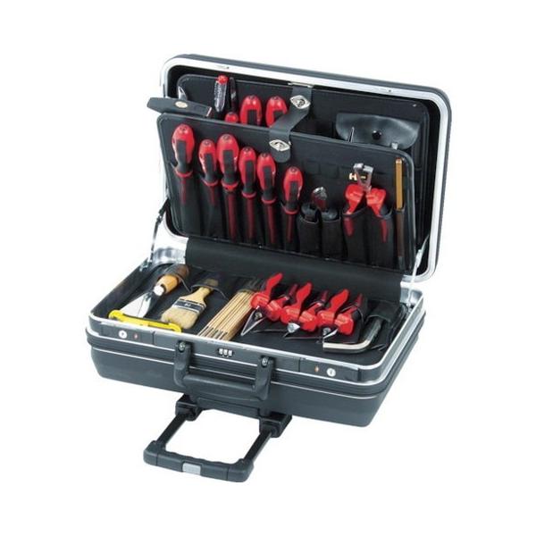 【発売日：2022年06月20日】【商品詳細】●ドイツ製のトップクオリティモデルです。●人間工学に基づく安定したハンドル付です。●3連ダイヤルロックと2つのフリップロックでケースのフタを固定します。●表面が特徴的なデザインです。●付属品のツ...