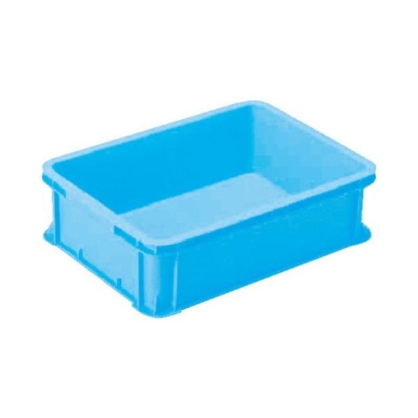 【発売日：2022年06月20日】【商品詳細】●袋取手と下フランジを設けた持ち運びの便利なコンテナです。●工業製品・部品の保管・輸送に最適。●色：ブルー●容量(L)：26●外形寸法(mm)間口：567●外形寸法(mm)奥行：399●外形寸法...
