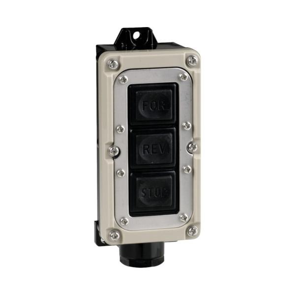 【発売日：2023年11月21日】【商品スペック】特長●電磁開閉器操作用の押ボタンスイッチです。●電動機の正転・逆転の切り替え運転が出来ます。●保護構造IP65(JIS C 0920）です。●電気用品安全法適合品です。用途●電磁開閉器操作用...