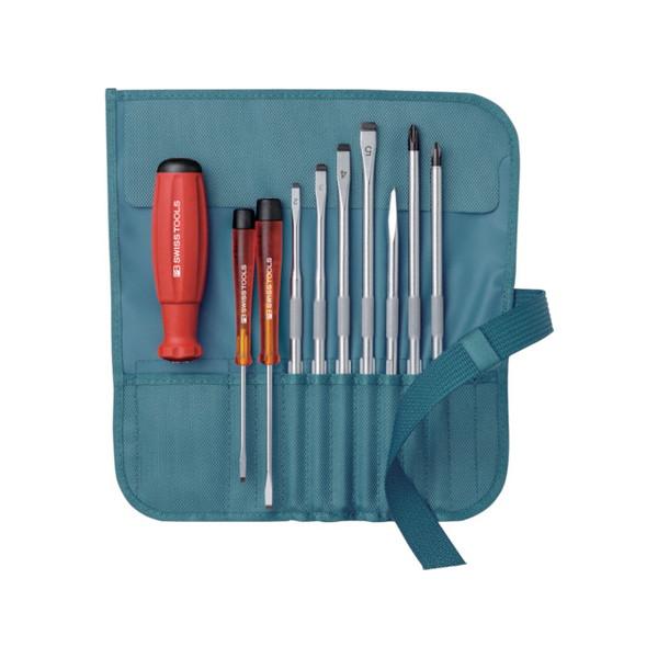 【発売日：2023年12月13日】【商品スペック】特長●便利な差替式ドライバーのセットです。用途仕様●カラー：ペトロール仕様２●PBスイスツールズ差替式ドライバーセット9本組ペトロール材質／仕上セット内容／付属品●ドライバーハンドル(821...