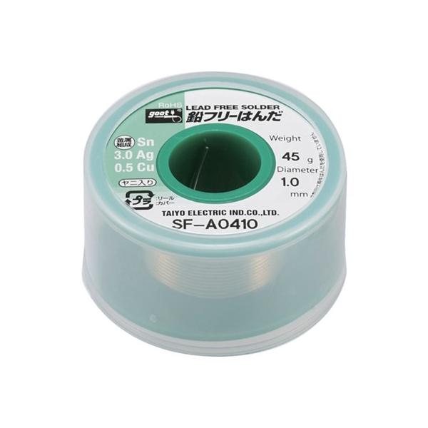 【発売日：2024年04月22日】特長●有害な鉛を含まない環境にやさしいはんだです。仕様●鉛フリーはんだ対応：対応●リール巻き鉛入りはんだ(ヤニ入り)線径(mm)：φ0.8仕様２●鉛フリーリール巻はんだ45g原産国（名称）：日本
