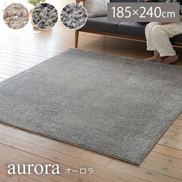 【発売日：2025年06月19日】■商品サイズ185×240cm■素材ポリエステル100%■生産国日本■特徴・全厚：14mm・ホットカーペット&amp;床暖対応・消臭トリプルフレッシュ加工・防ダニ加工・防音加工