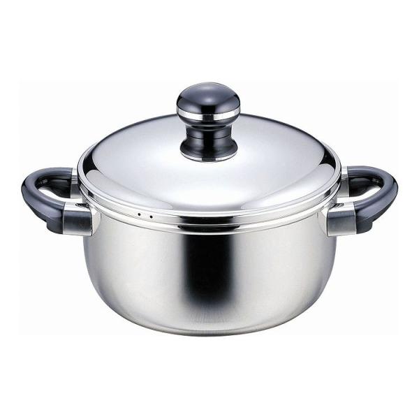 【発売日：2023年10月24日】ステンレスで鉄を挟んだ全面三層鋼は、鉄の優れた熱伝導性により、 熱がムラなく伝わって、煮込み料理に最適です。さらに保温性の高いステンレスのおかげで料理が冷めにくいのもうれしいことです。安心の5年間保証。アフ...