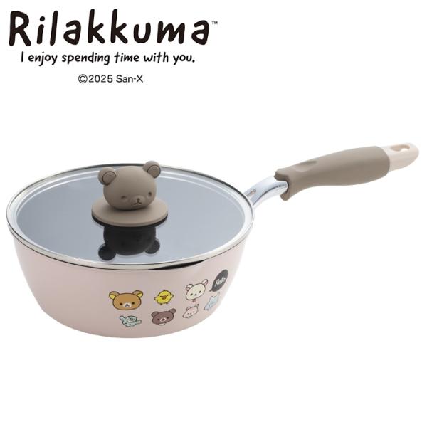 【発売日：2026年03月16日】■商品説明シンプルで愛らしい、リラックマのアルミ鍋。シンプルだからこそ、リラックマらしさを感じられるカジュアルなデザイン。森のおともだちが仲間入り。忙しい日常のなかに、ほっと一息つけるような色合いです。リラ...