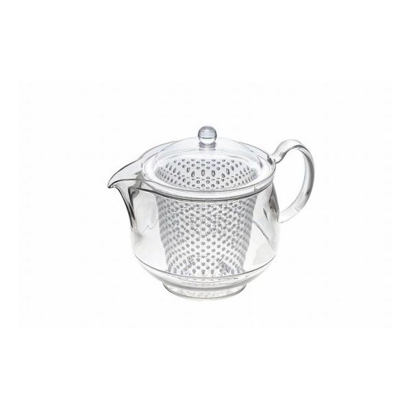 【発売日：2023年06月07日】プラスチック製で割れにくいティーポットに、三人分のLLサイズ登場。茶葉が広がりやすい形状です。ガラスの様に透明で、お茶の出具合がよく見えます。安心の新素材「トライタン」採用。商品仕様商品サイズ119×168...