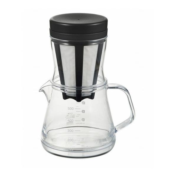 【発売日：2023年06月07日】割れにくいコーヒーサーバーに、ペーパーレスドリッパーがプラス。ドリップも水出しも両方できるオリジナル2WAYタイプ材質：蓋/ポリプロピレン（耐熱温度140℃・耐冷温度-20℃）、2WAYドリッパー枠ポリプロ...