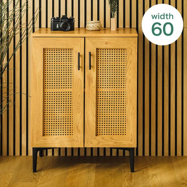 【発売日：2025年10月10日】■サイズ(cm)幅60×奥行40×高さ80■材質天板:プリント紙化粧繊維板 扉:ポリプロピレン樹脂・ポリエチレン樹脂 取っ手:スチール鋼・エポキシポリエステル塗装■備考お客様組立式■耐荷重、重量耐荷重:天板...