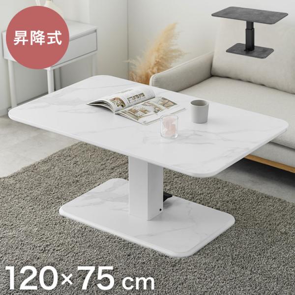 【発売日：2025年10月10日】■サイズ(cm)幅119.5cm × 奥行き74.5cm × 高さ54(54〜70)cm■材質甲板の表面材：合成樹脂化粧繊維板(メラミン樹脂)構造部材：金属(鋼)・ポリプロピレン表面加工：(金属部)エポキシ...