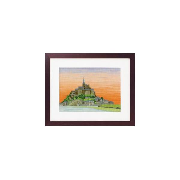 世界遺産と世界の風景をテーマに、美しいクロスステッチにしました。技法は、すべてクロスステッチを使用しています。技術レベルは、中級者向です。