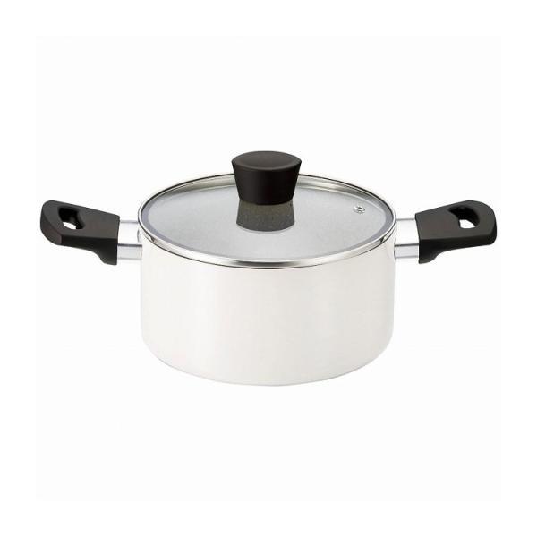 【発売日：2024年05月17日】【商品特徴】安心・安全の日本製のアルミ鍋です。内面はフッ素樹脂塗装なのでこびりつきにくくて、お手入れ簡単です。【製造者】apide【箱サイズ（cm）】35×21.5×11cm【現品サイズ・内容】直径20cm...