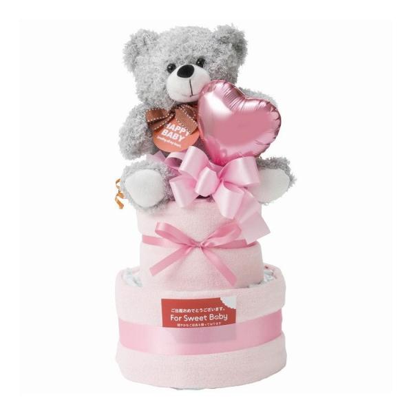 【発売日：2025年01月10日】【商品詳細】紙おむつを丸めて、リボンやお花などで可愛く飾りつけをし、デコレーションケーキに見たててプレゼント。可愛くて開けてびっくり、感動を呼ぶサプライズ。HAPPYBABYのカード付き。 生産地:日本 現...