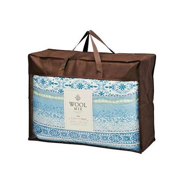 【発売日：2026年02月27日】吸放湿性に優れたウールを使用。保温力があり、いつまでも暖かくおやすみいただけます。適度な弾力が体に心地よく寄り添います。メーカー品番:WLM51505B/ROサイズ:140×190cm材質:側地…綿100%...