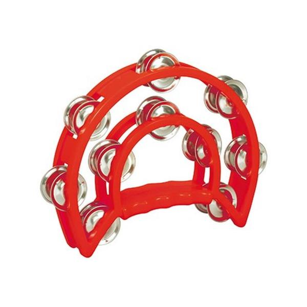 【発売日：2024年11月14日】持ちやすく、振りやすいカラータンバリン!特長持ちやすく、振りやすいカラータンバリン!仕様セット内容:1個入り本体カラー:レッドサイズ:150×120×30mm材質:PS、鉄梱包:袋入り原産国:中国メーカー名...