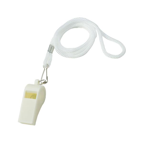 【発売日：2025年09月19日】【商品説明】首掛けひも付きで便利なホイッスルです。首掛けひも付きで両手が自由に使えるため、応援やダンスパフォーマンスはもちろん、防災グッズとしても役立ちます。クリアな音がしっかり響き、イベントでは盛り上げ役...