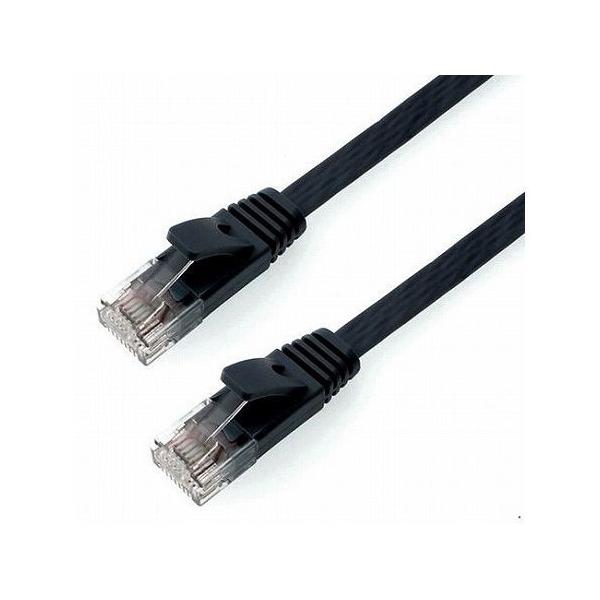 【発売日：2021年11月25日】【仕様】●コネクタ形状:両端RJ-45コネクタ(ツメ折れ防止用プラグカバー付き)●ケーブル結線:ストレート全結線●ケーブル厚み:1.6mm●ケーブル幅:6.0mm●ケーブル長:0.5m●ケーブル構造:より線...