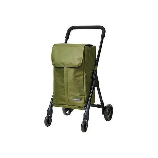 【発売日：2026年05月28日】ストッパー機能少ない負担で運べる1度にたくさんの荷物をより少ない負担で運べる前押し4輪カート。足で踏めるストッパー機能が追加されました。バッグを取り付けるベルトを改良し、よりしっかり固定できる仕様に変更。本...