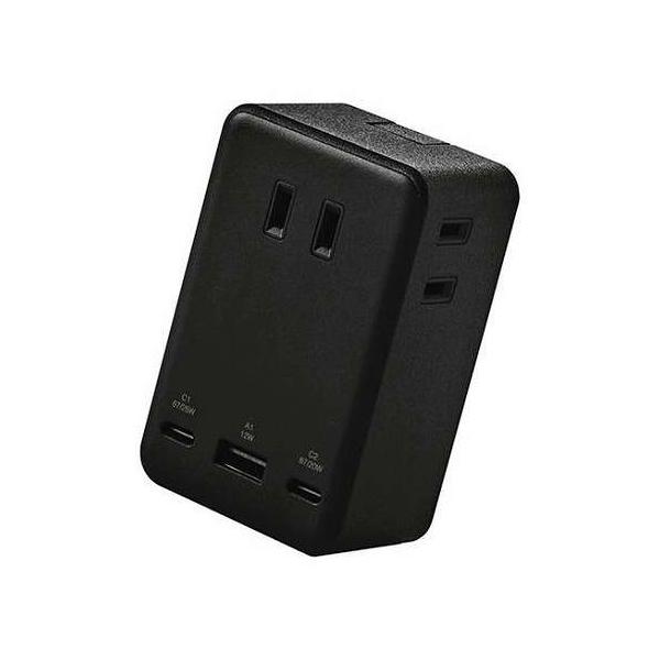 【発売日：2026年02月27日】■GaNIIPlus(窒化ガリウム)を採用し、高出力ながらコンパクトサイズを実現しました。■USB-Aポートには接続機器を自動で見分け、適した出力で充電する「おまかせ充電」機能を搭載しています。■刃受け金具...