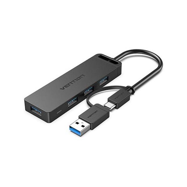 【発売日：2024年11月14日】4-PortUSB3.0ハブセルフパワー/バスパワー対応TypeC&amp;USB3.02-in-10.15MABSTypeブラック特長カラー:ブラックインターフェイス:USB3.0オス、USB-Cオス、U...