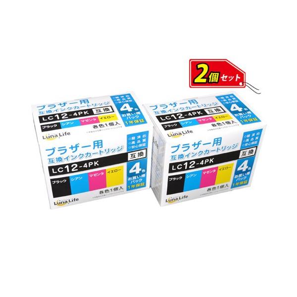 【発売日：2015年12月29日】【特長】●純正品の約半額の低価格!●お買得な2パックセット!●純正品比97%の品質を実現!●安心の1年保証付き!●取扱説明書付きで使い方もわかりやすい!●インク残量表示にも対応!【仕様】ブラザー用互換インク...