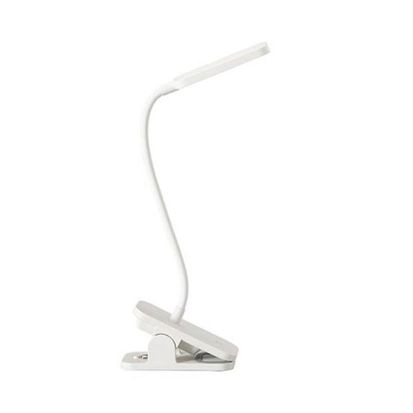 【発売日：2024年11月14日】目にやさしいLEDデスクライト特長●電源ボタンを長押しすることで、ライトの明るさを調整することが出来ます。●軽くタッチするだけで電源をON・OFFできます。●クリップの挟む部分に滑り止めがついているので、安...