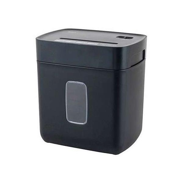 【発売日：2026年02月27日】静音コンパクトシュレッダ細断枚数は、A6サイズ4枚・A4縦二つ折り2枚まで動作音も静かな約58dBシンプル操作でらくらく細断のクロスカット仕様●本体寸法:W190×D140×H200mm●本体重量:約1.4...