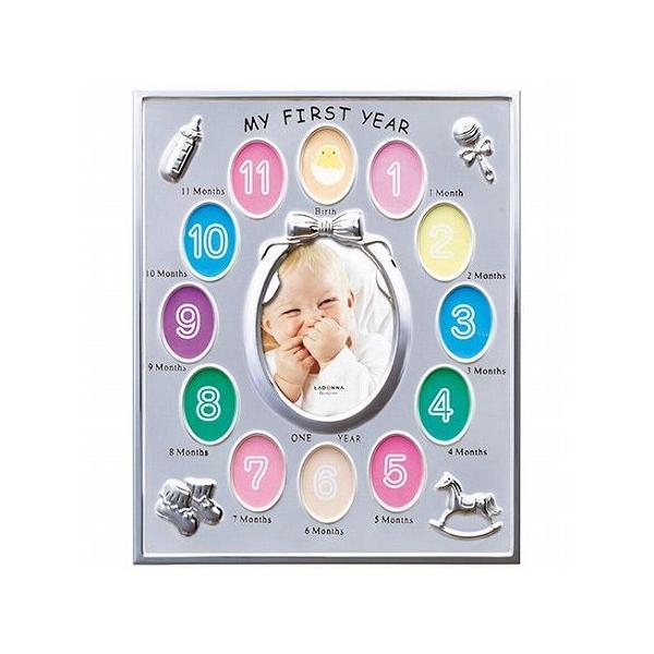 【発売日：2024年05月30日】ベビーフレーム【商品説明】かわいい赤ちゃんの誕生から1年間12ヶ月分の写真を入れていけるフォトフレームです。置掛兼用。【商品詳細】メーカー型番:MB21-130内容物:本体(約279×228×18mm)×1...