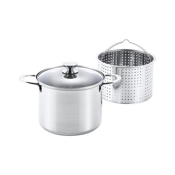 【発売日：2024年11月14日】IH対応パスタポット20cm特長ルチェンテIH対応パスタポット20cm仕様メーカー型番:LU-20Pセット内容:パスタポット(31.5×21.5×20.5cm・4.8L)・中カゴ×各1材質:パスタポット…(...