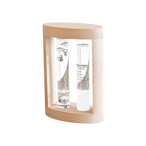 【発売日：2026年02月27日】人気のガラスフロート温度計とストームグラスがセットになりました。温度、湿度、気圧といった気象条件による変化を楽しむことが出来るユニークなインテリアオブジェです。メーカー品番:333-S272CL仕様(サイズ...