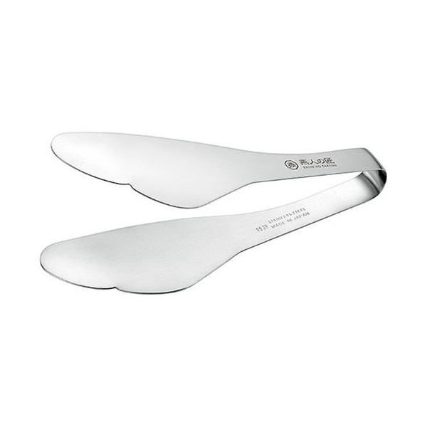 【発売日：2023年05月10日】特許取得の匠技!まるで自分の指のように使える手のひらサイズのしなやかトング!・薄切り肉をはがす時に。・魚やニンニクなどにおいの強いものに。・そのまま置いても先端部がテーブルに触れず、衛生的。素材:ステンレス...