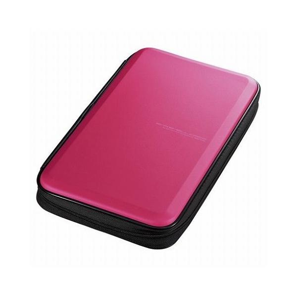 【発売日：2022年01月26日】【仕様】■カラー:ピンク■収容量:ブルーレイディスク・DVD・CD56枚■サイズ:W175×D55×H300mm■重量:330g■材質:ケース/EVA(酢酸ビニル)、側面/PU(ポリウレタン)不織布/PP(...